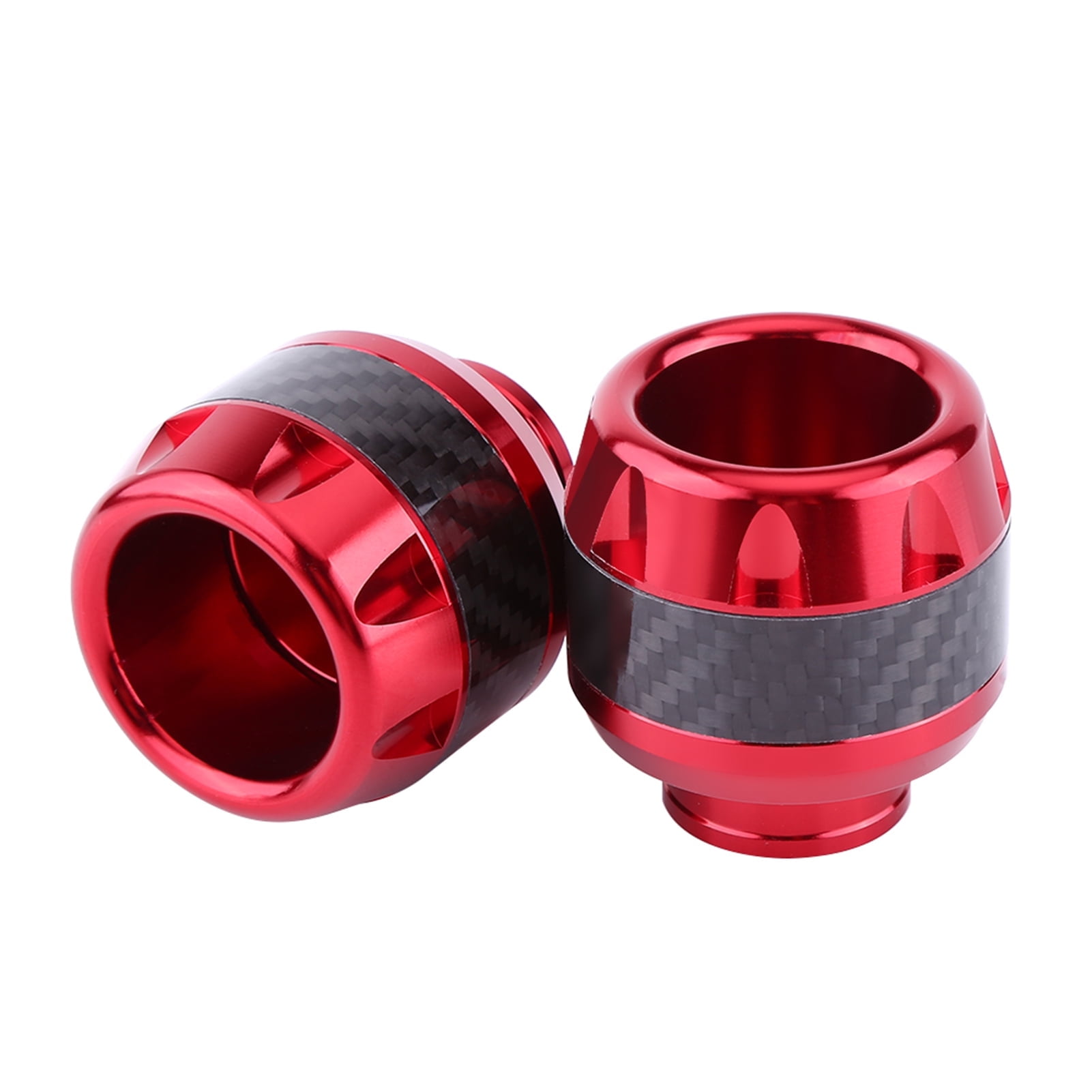 Motorcycle Frame Sliders, 1 Pair of Carbon Fiber Motorcycle Front Fork ...