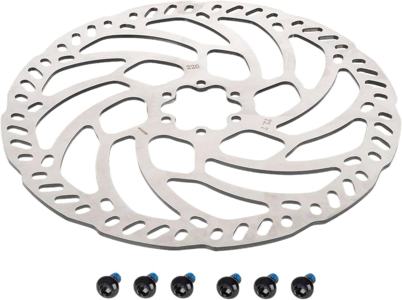 Motorcycle Front Brake Disc 22cm 2.9mm Multipurpose Steel Stable Hollow ...