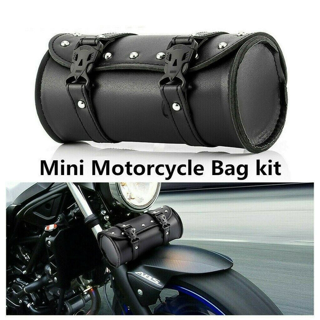 Motorcycle Front Fork Tool Bag SaddleBag Storage Luggage Handlebar ...