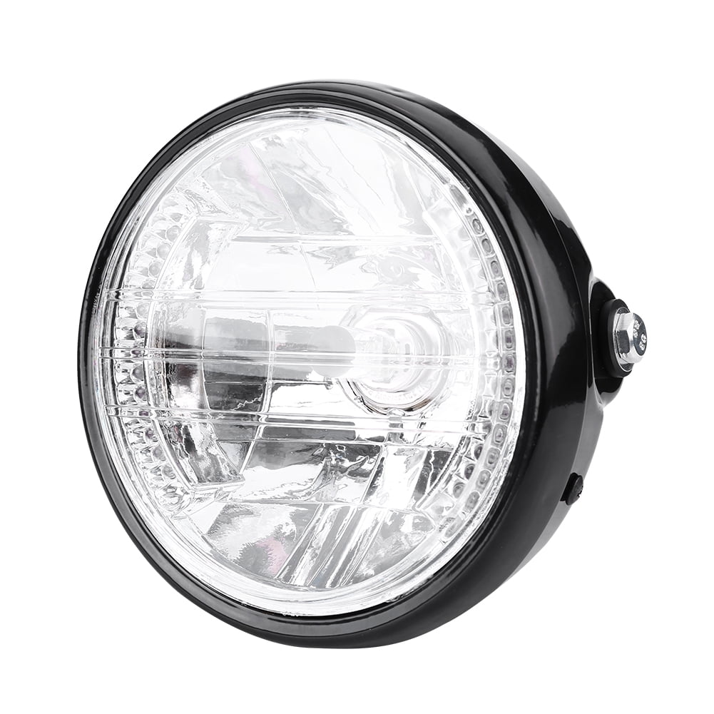 Motorcycle Front Headlight W/ Turn Signal, 12V, 35W, High/Low Beam ...