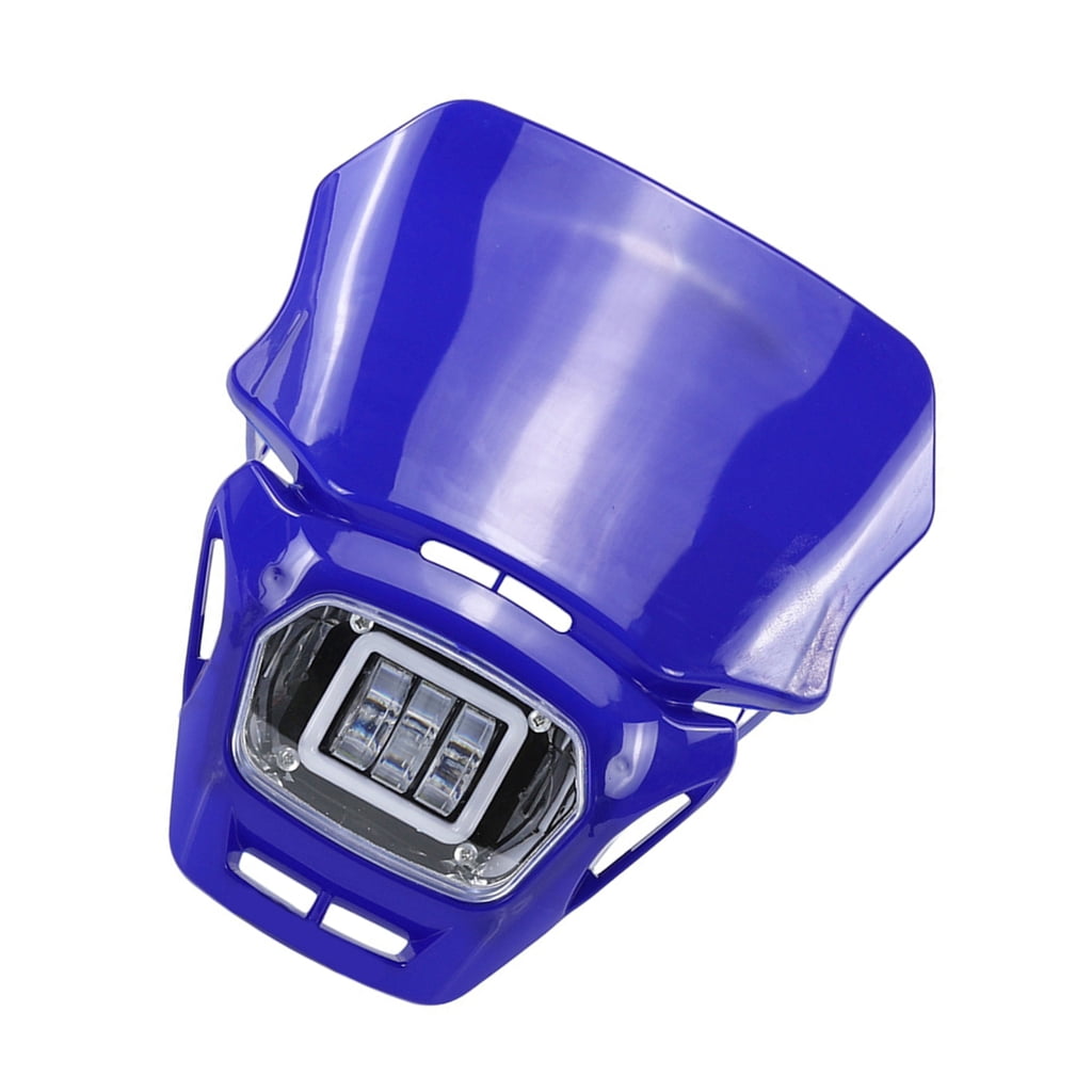 Motorcycle Front Headlight with Fairing LED Headlamp Daytime Running ...