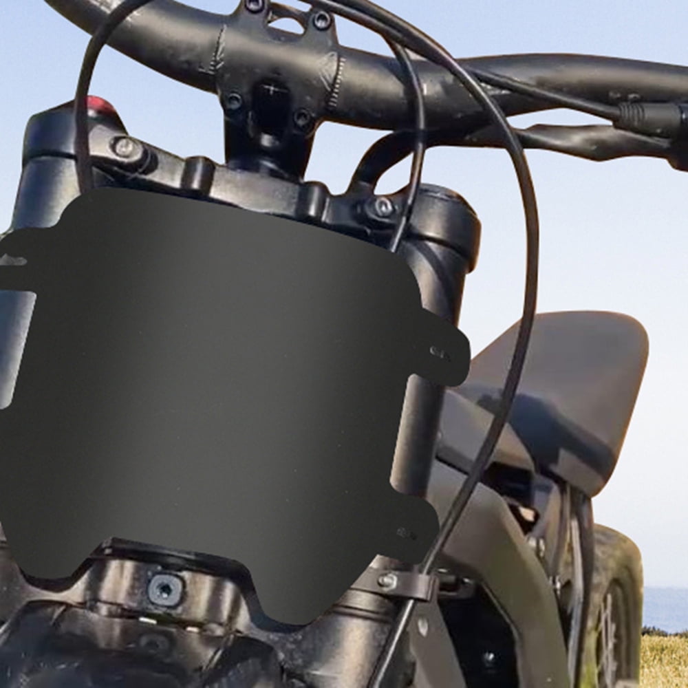 Motorcycle Front Liecense Plate Black For Surron Sur-Ron Light Bee X ...