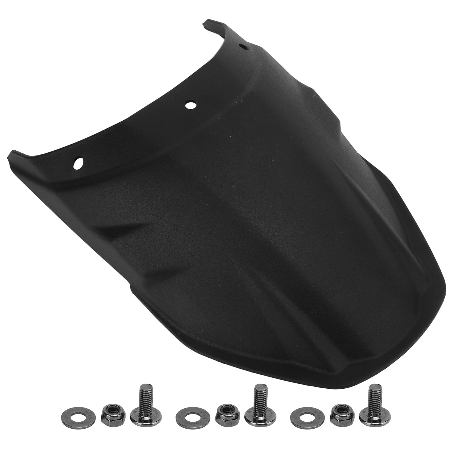 Motorcycle Front Mud Guard Extension Black Heat Resistant Replacement ...