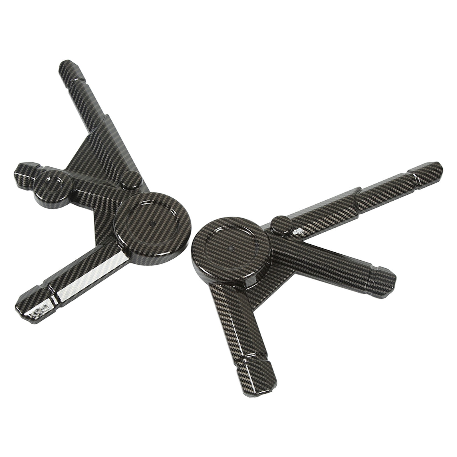 2 Pcs Motorcycle Side Frame Panel Guard Carbon Fiber Style Left Right ...