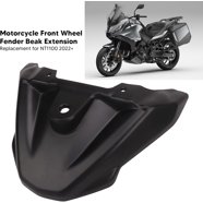Motorcycle Front Beak Extension DL650 2-17 Motorbike (Black) - Walmart.com