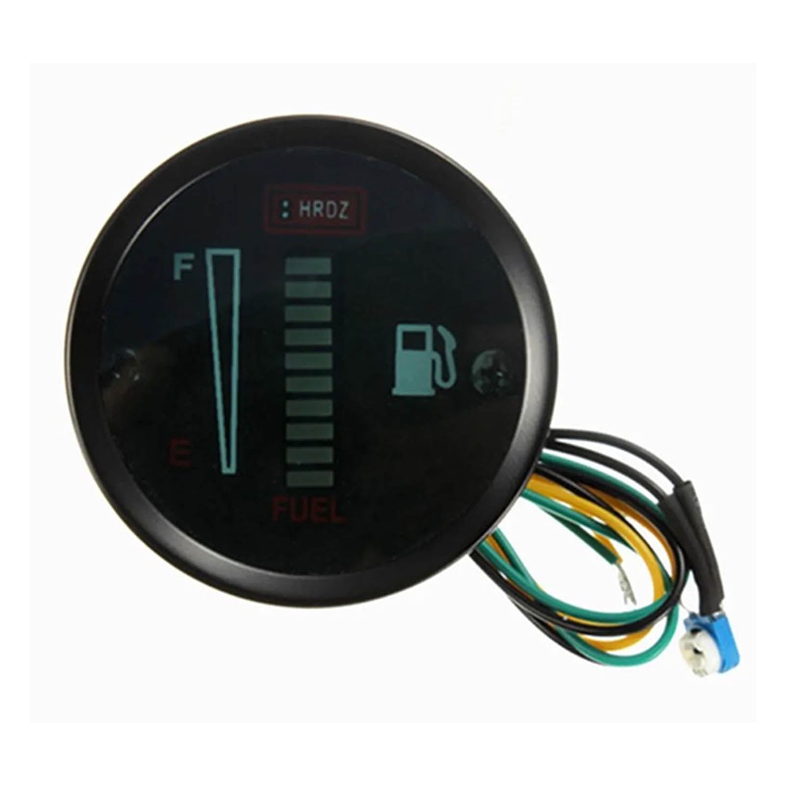 Motorcycle Fuel Gauge 12V Tank Oil Level Meter with LCD Display 52mm ...