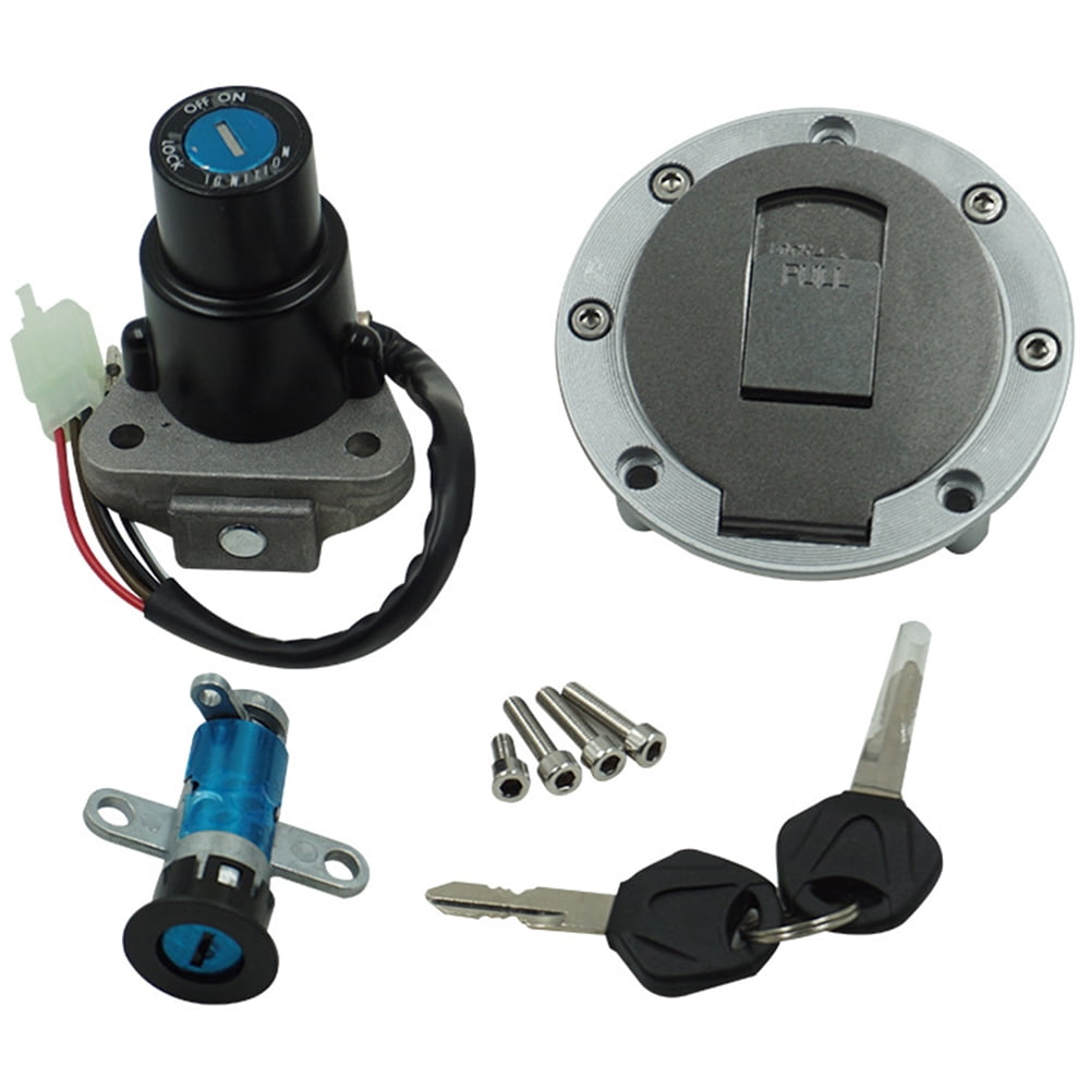 Motorcycle Fuel Tank Cap Lock Kit Motorcycle Lock Key Set Assembly ...