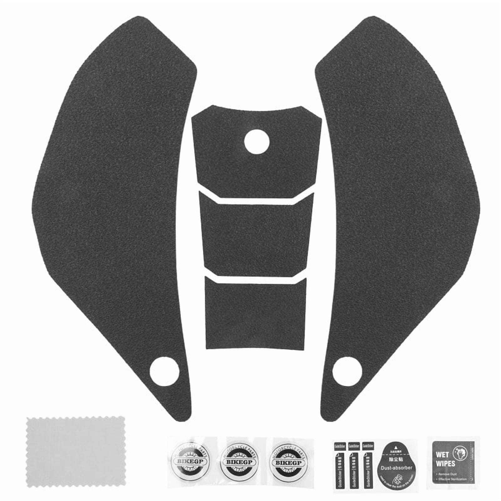 Motorcycle Tank Pad Anti Slip Protector Stickers Knee Grip Side Decals ...