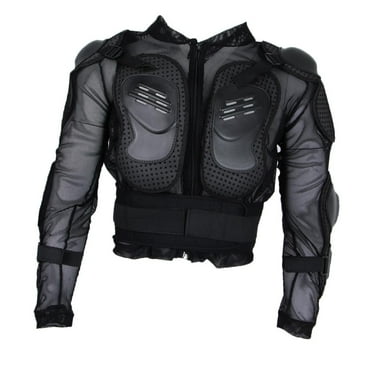 Shelter 341-44 44 in. Motorcycle Leather Jacket Racing X-Man CE Armor ...