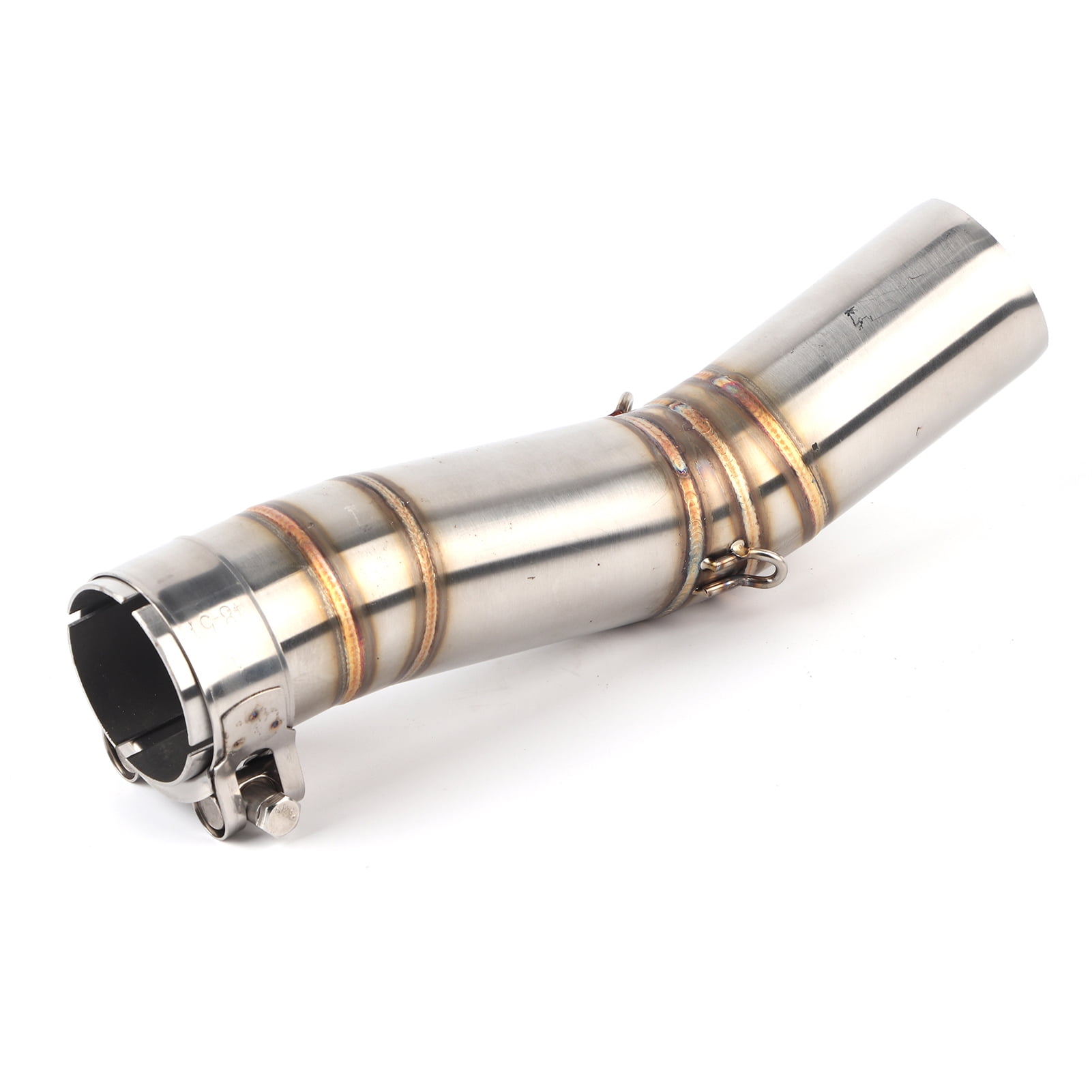 Motorcycle Full Exhaust System Vent Middle Pipe Connect for Suzuki GSX ...