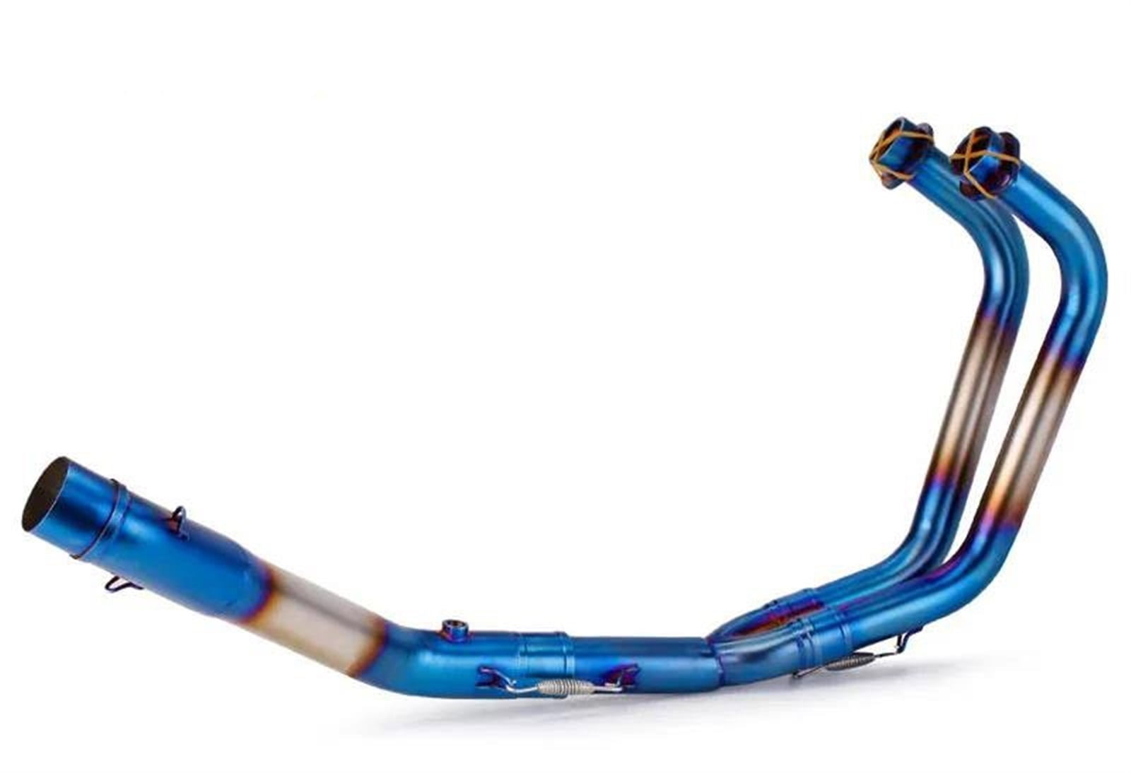Motorcycle Full Systems Exhaust Pipe Muffler Header Pipe Slip-on For ...
