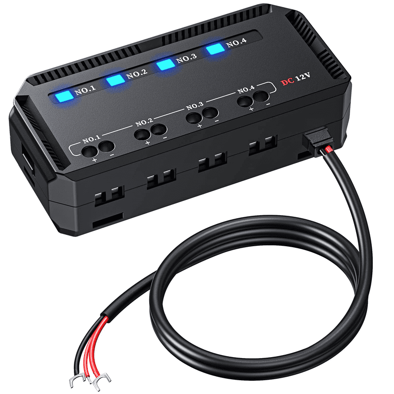 Motorcycle Fuse Box Car Boat Marine Holder 6 Way Blade Fuse With ...