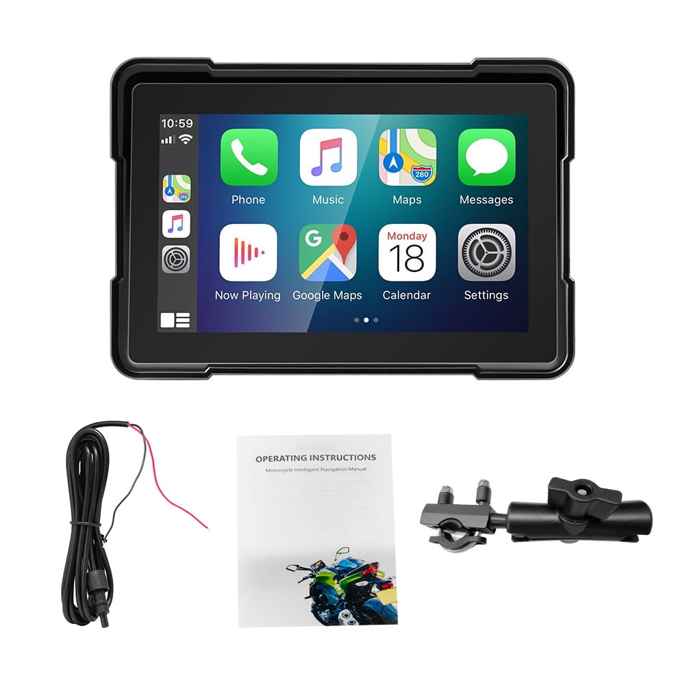 Motorcycle GPS Navigation Waterproof Apple Carplay 5 inch Screen ...