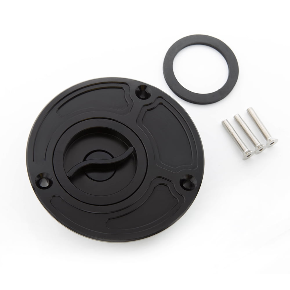 Motorcycle Gas Fuel Tank Oil Cap Cover for ZX-6R 2003-2006, Z1000 2003-2006, Z750 2003-2006, ZRX ...