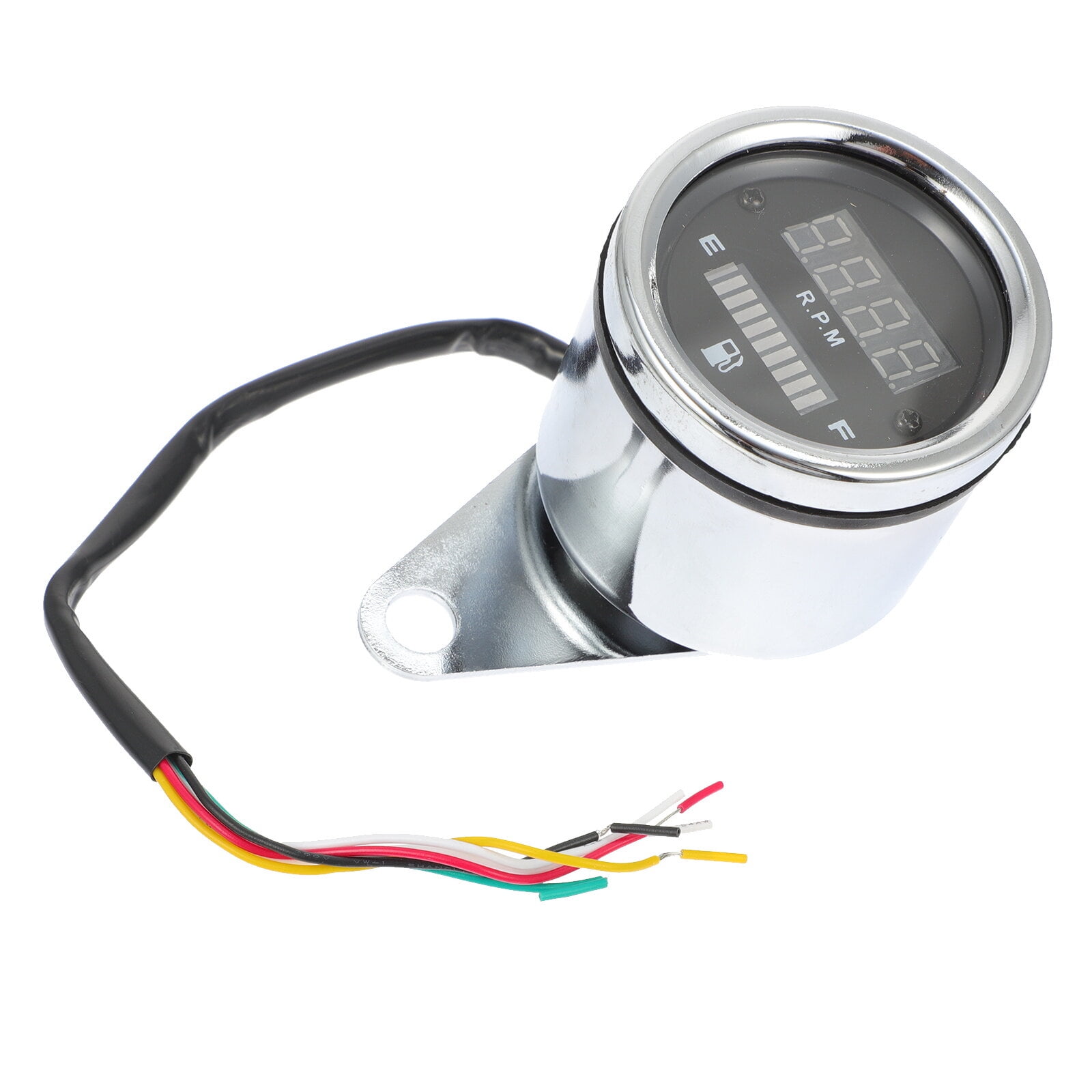 GN125 Tachometer Digital Motorcycle Tachometer RPM Gauge - 6-Gear ...