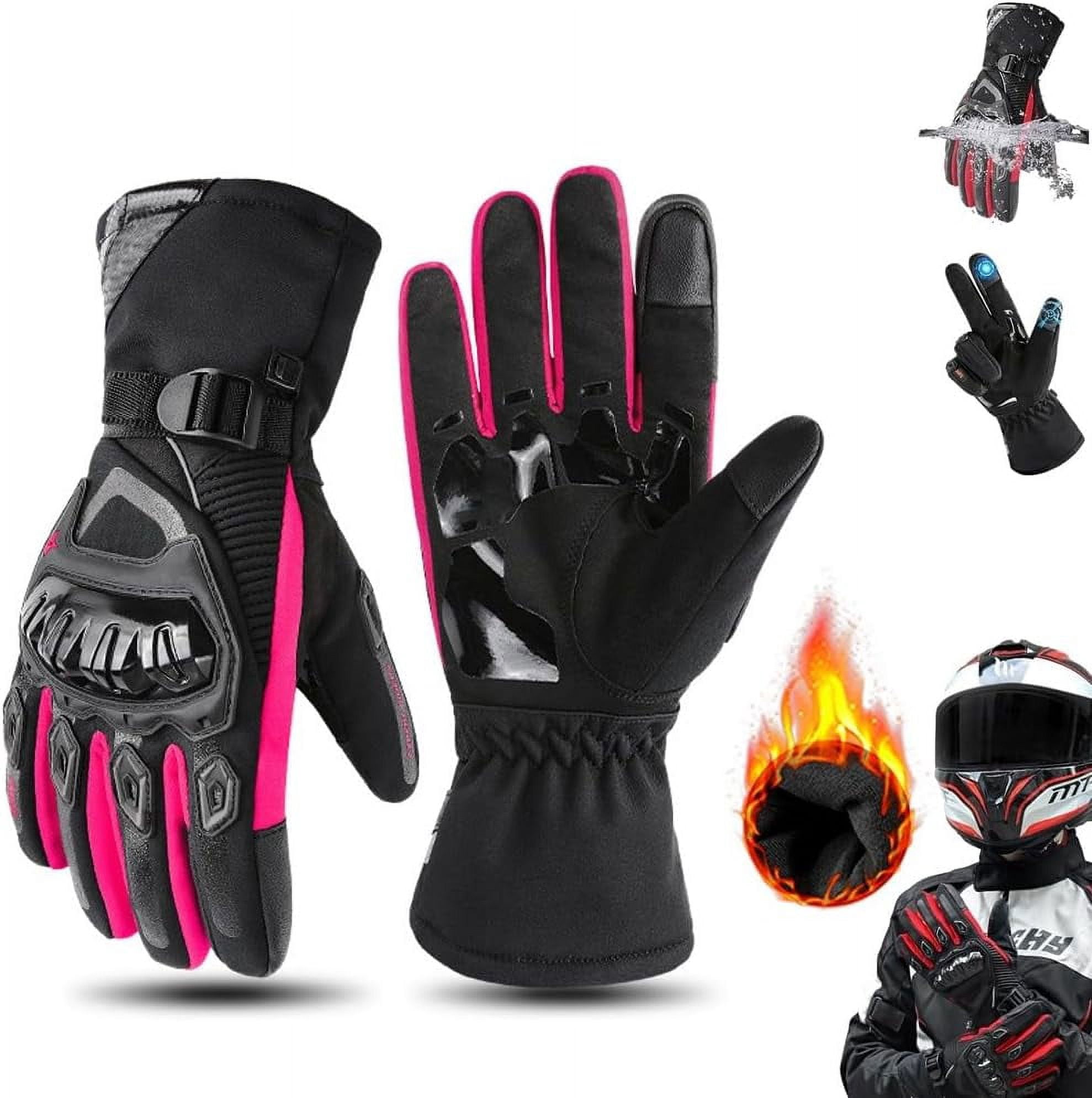 Motorcycle Gloves, Thermo Grip Insulated Motorcycle Gloves, Thermo Grip ...
