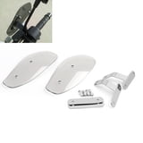 Motorcycle Hand Guard Cold Wind Deflector Shield For Softail Touring ...
