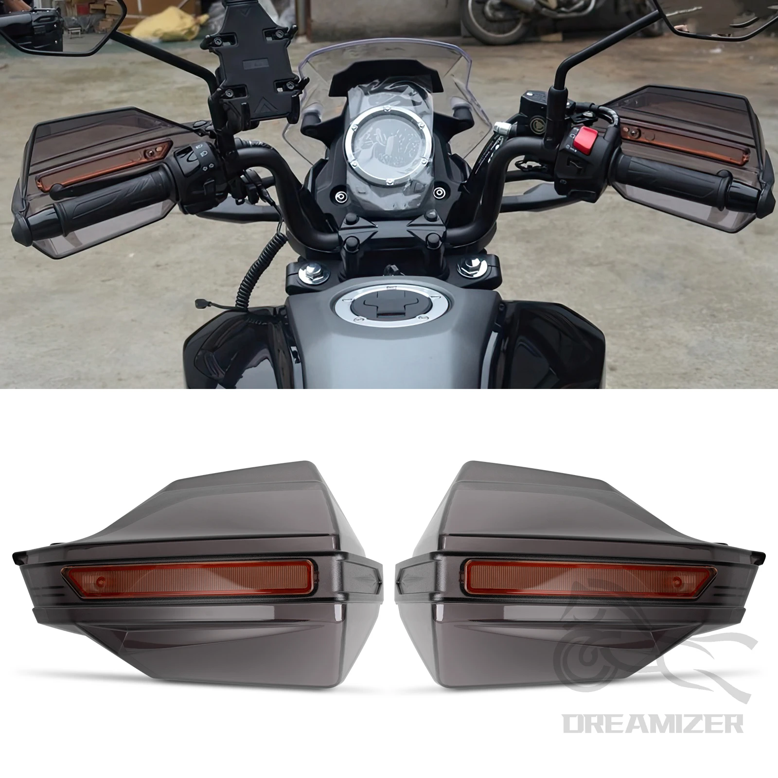 Motorcycle Hand Guard Handguard Shield Windproof Motorbike Motocross ...