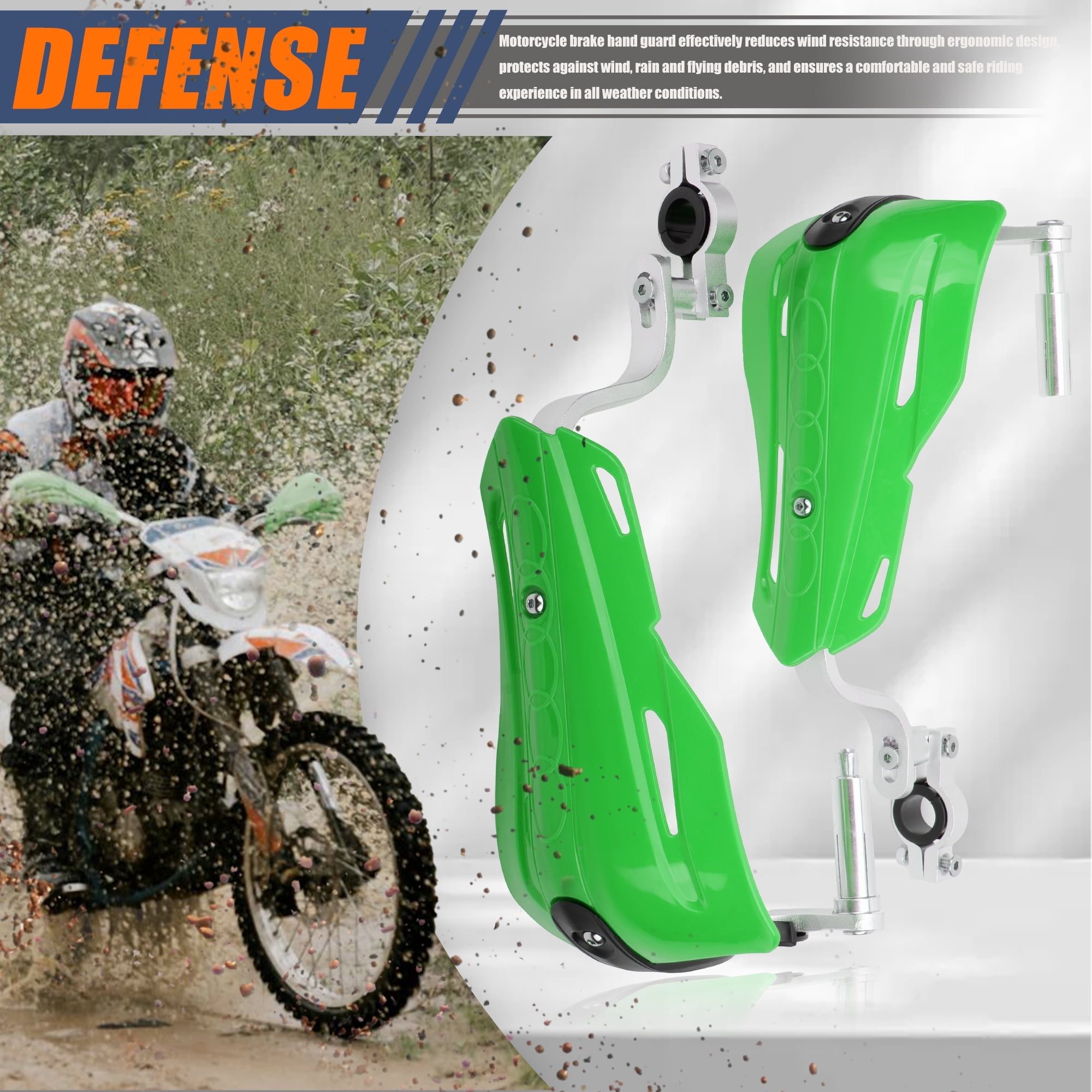 Motorcycle Hand Guard Handle Protector Handguard Handlebar Protection ...