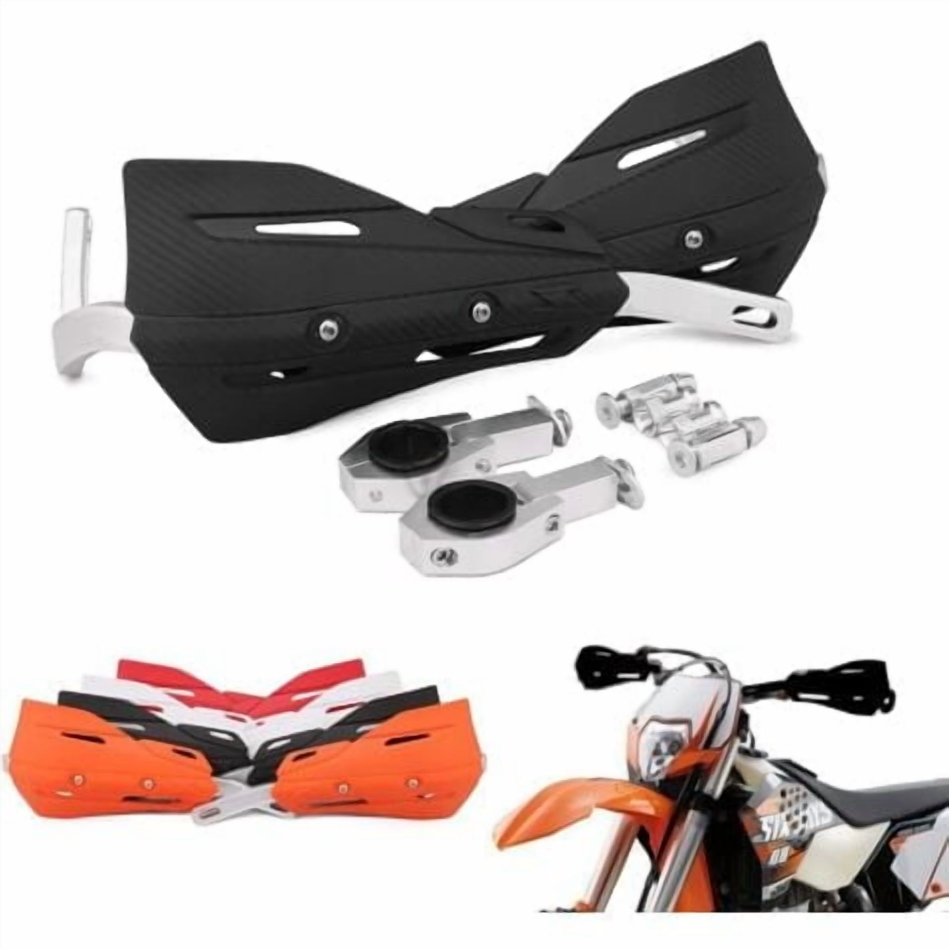 Motorcycle Hand Guards Motocross Hand Guards 22mm and 28mm Hand Guards ...