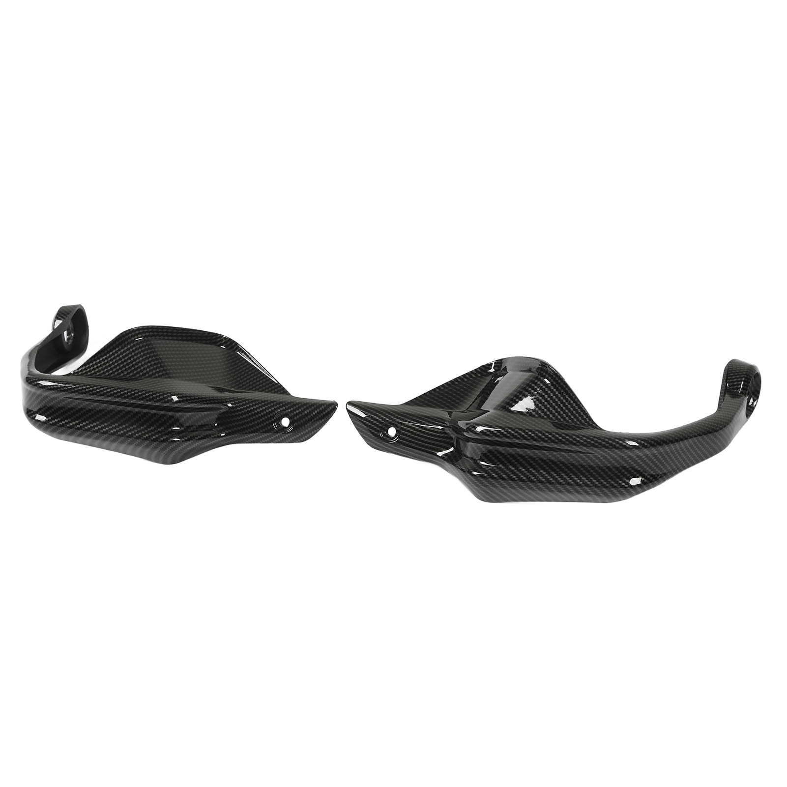 Motorcycle Handguard Left Right Carbon Fiber Style Handlebar Shield ...