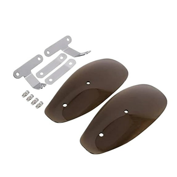 Motorcycle Handle Bar Hand Guard Cold Protector Wind Deflector Shield ...