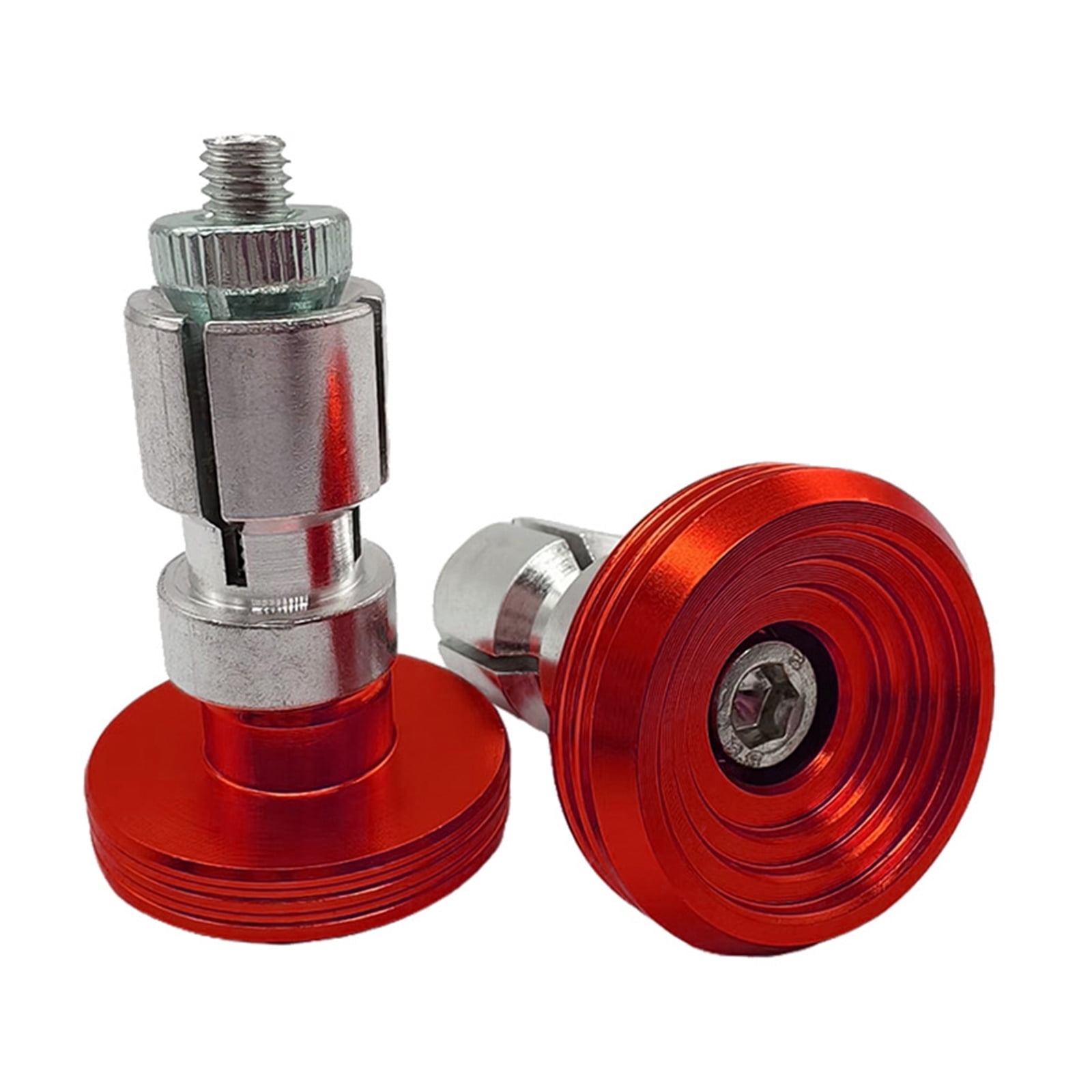 Motorcycle Handle End Caps Motorcycle Handlebar Grips Metal with Easy ...