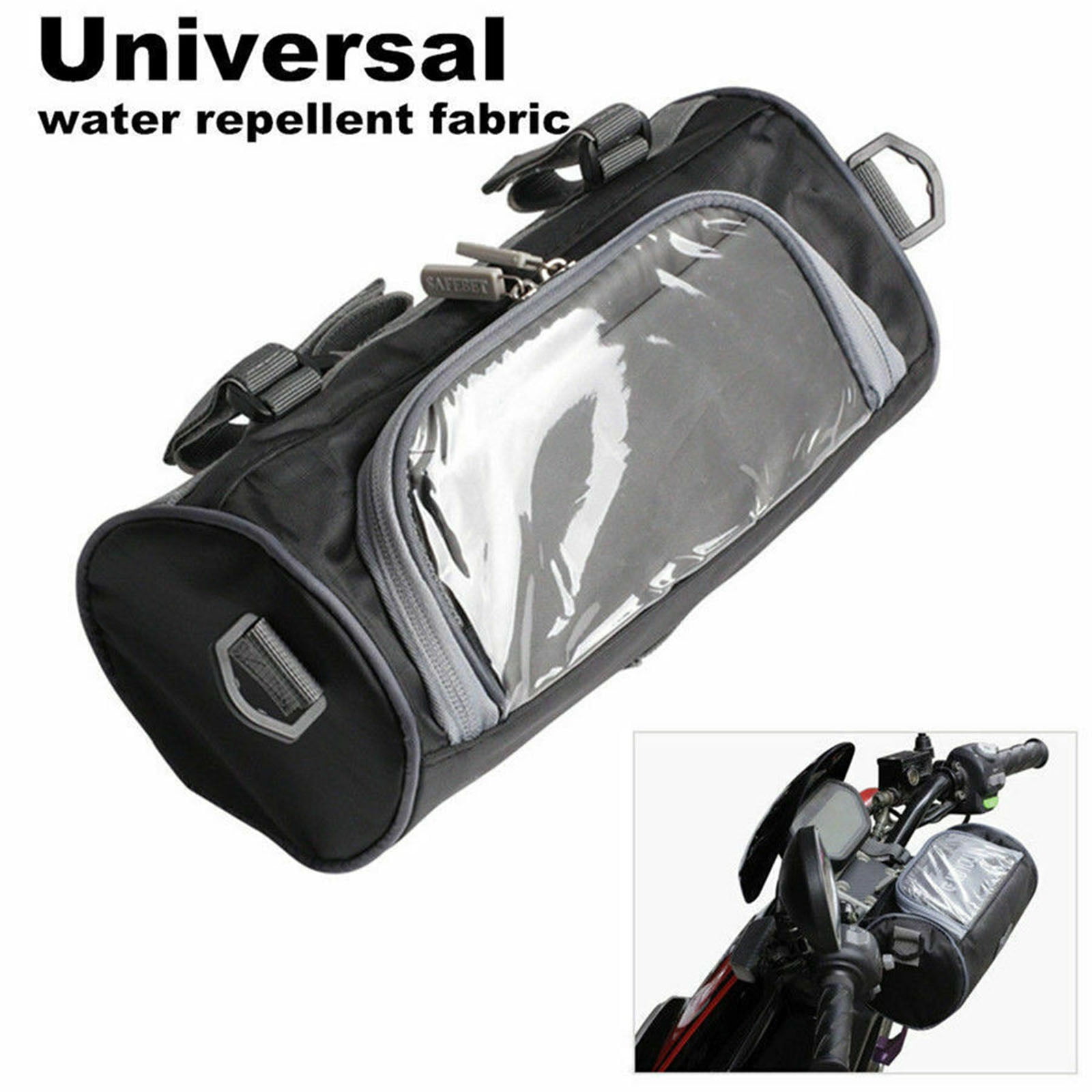 Motorcycle Handlebar Bag Ride - Large Touch Screen, Water-Proof ...