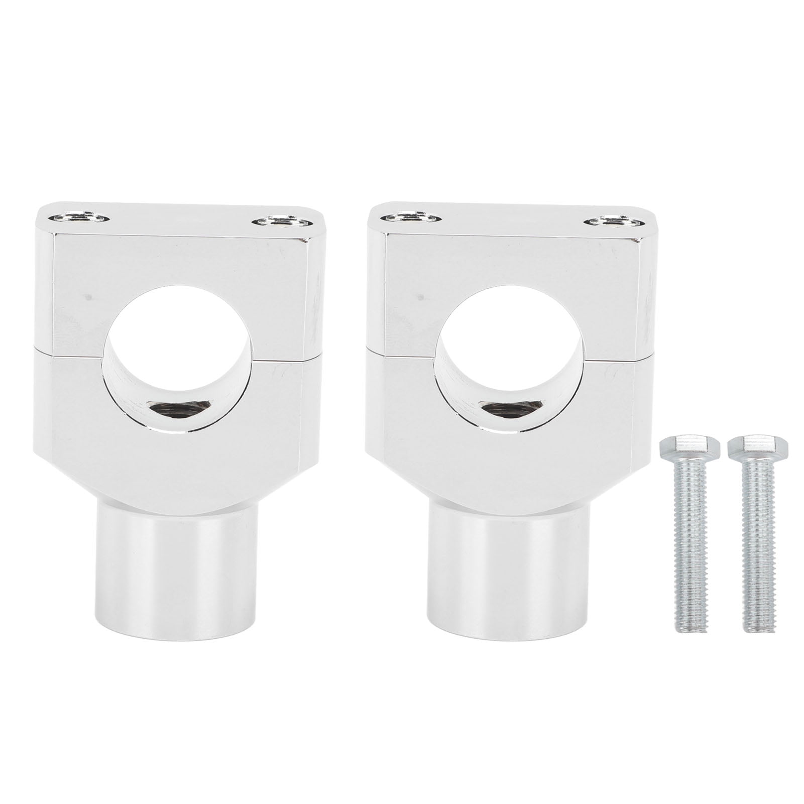 Motorcycle Handlebar Bracket Clamps Metal Riser Mount for 25mm Diameter ...