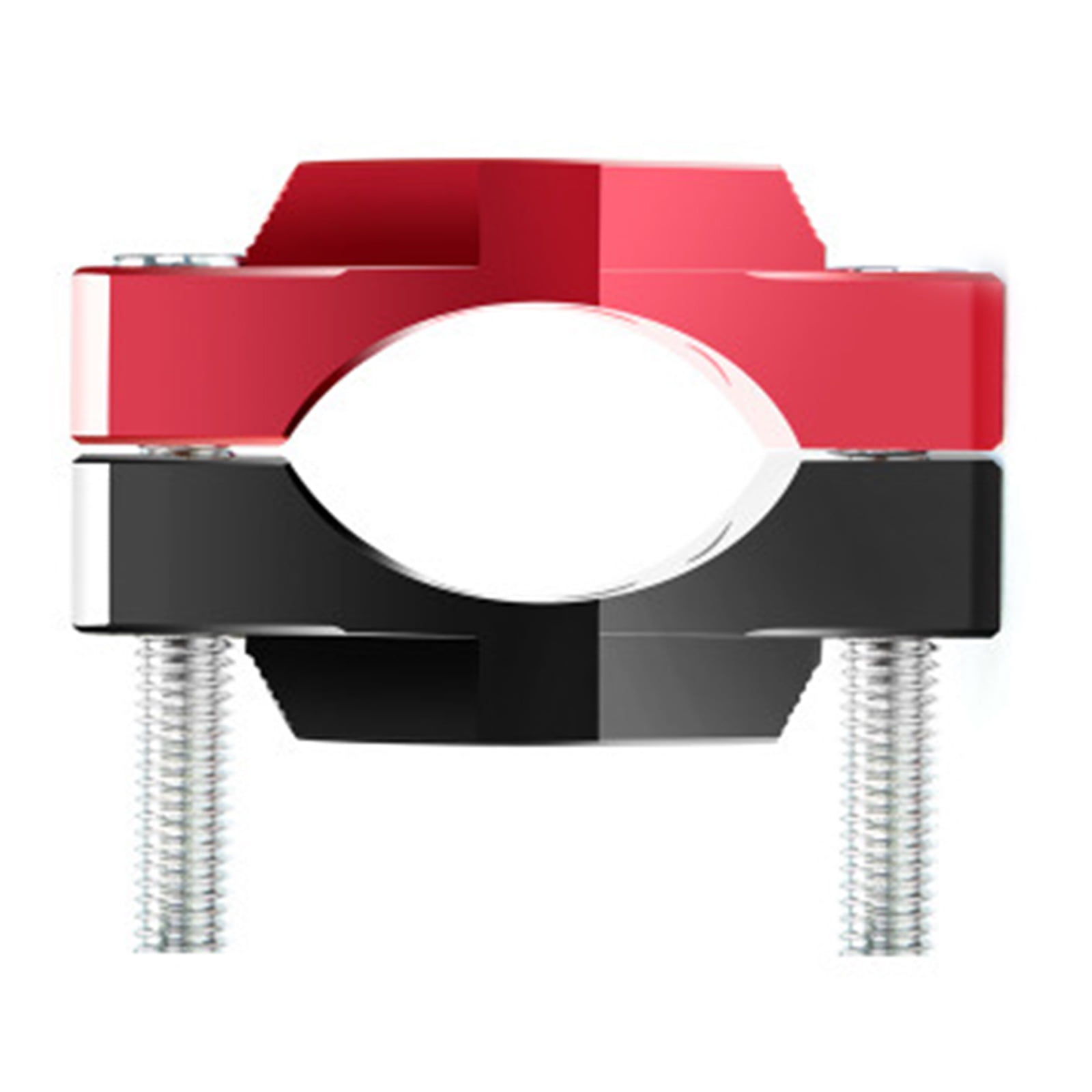 Motorcycle Handlebar Clamp Stent Bracket Bumper Clamp Aluminum ...