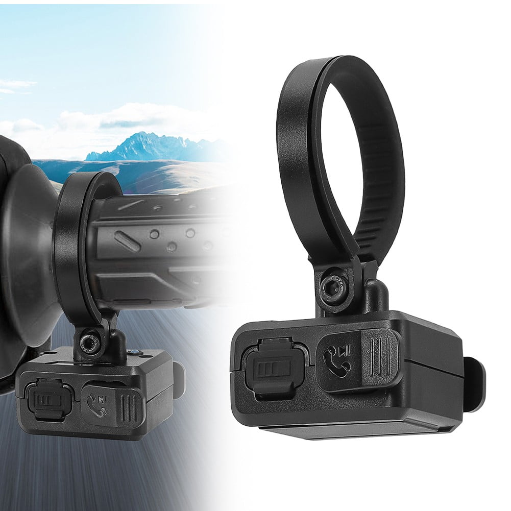 Motorcycle Handlebar Media Controller Helmet Wireless Remote Bike Car ...
