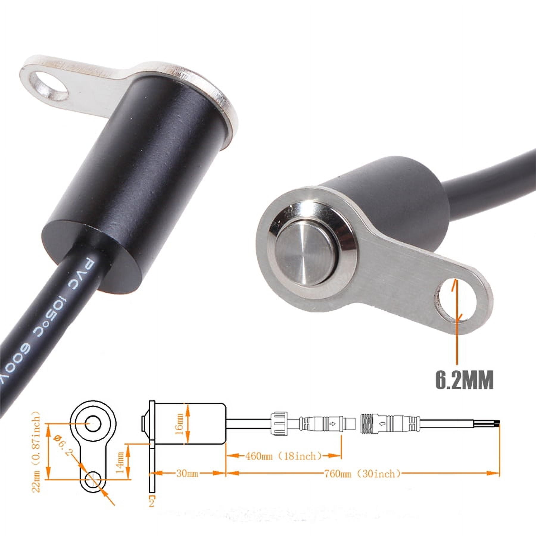 Motorcycle Handlebar Momentary Switch Push Reset Button On/Off ...