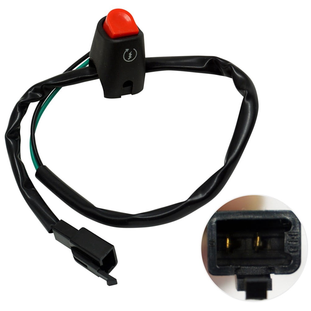 Motorcycle Handlebar Power Ignition Button for electric bike,scooter ...