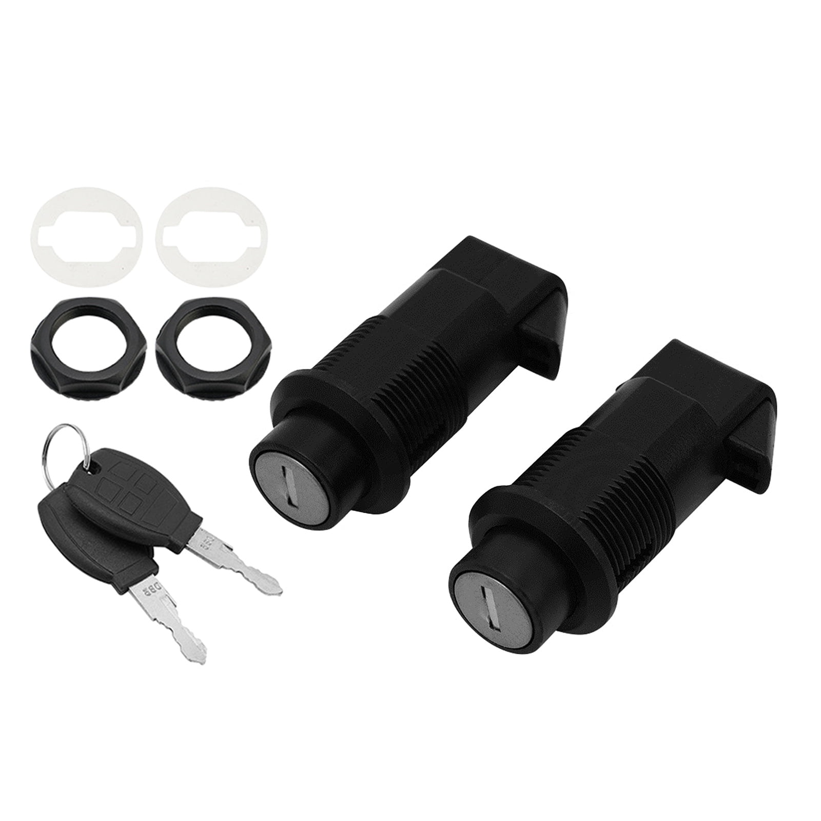 Motorcycle Hard Saddlebag Tail Box Lock Keys Set Universal Security ...