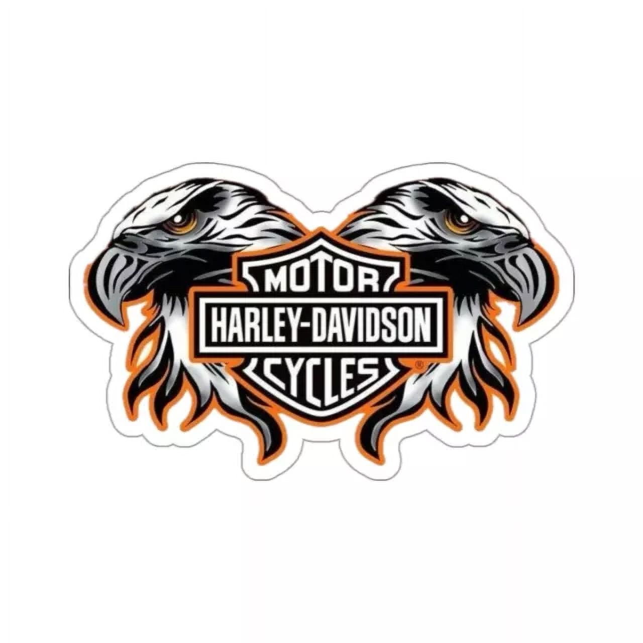 Motorcycle Harley Davidson Double Eagle Liberty Freedom Logo Stickers ...