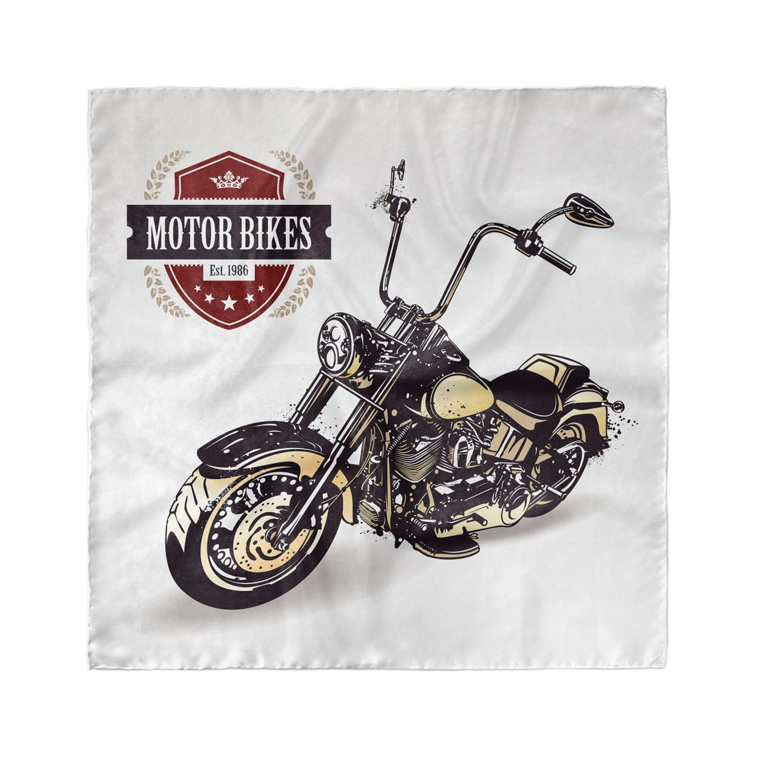 Motorcycle Head Scarf, Old Classic Motorcycle, Head Wrap, 3 Sizes, by ...