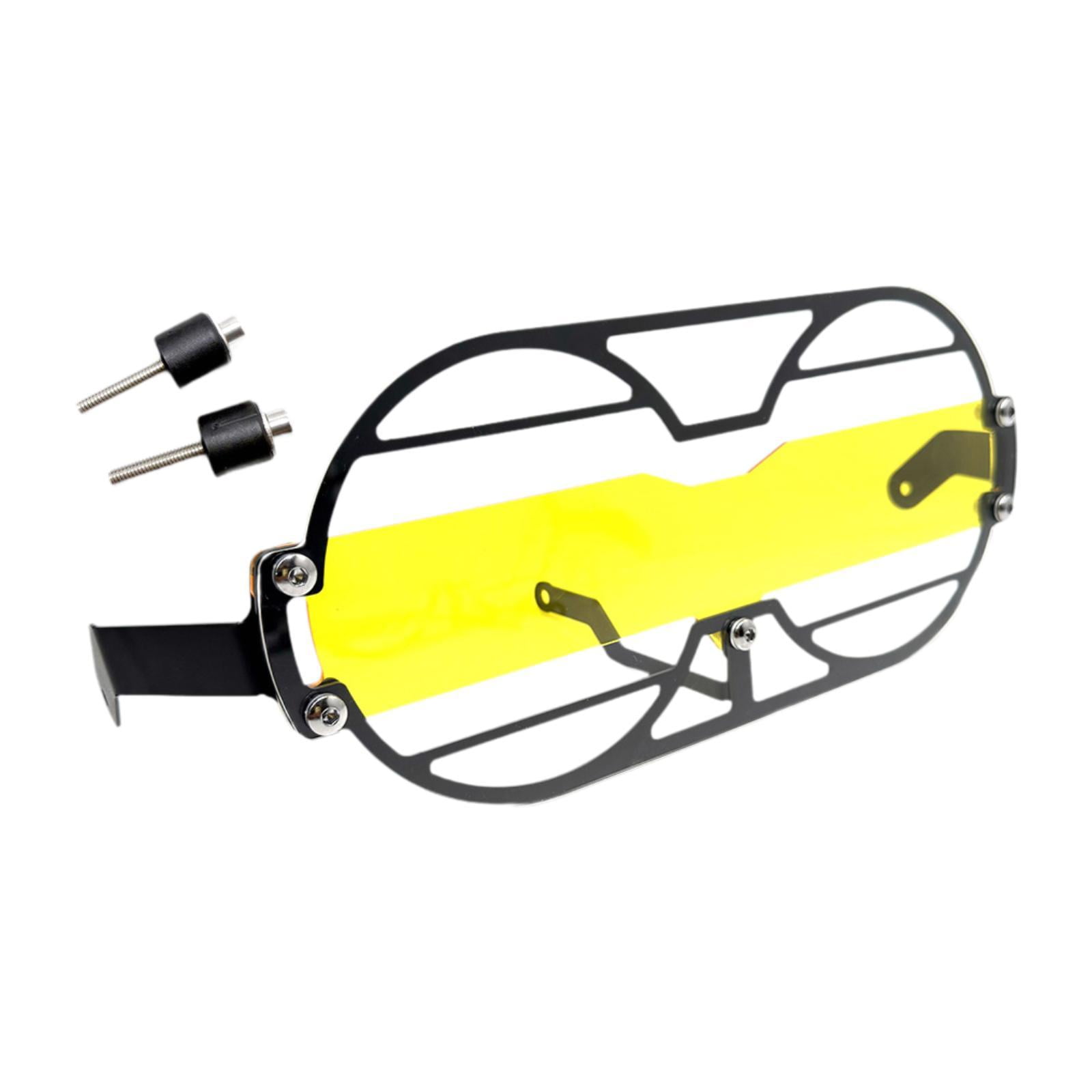 Motorcycle Headlamp Guard Headlight Protector Front Headlight Shield ...