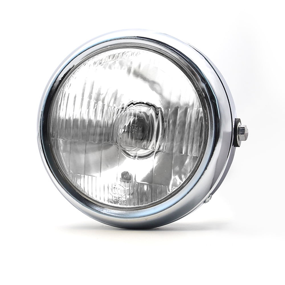 Motorcycle Headlight 5.75-inch Round Retro H2 Halogen 12v 35w 2250lm ...