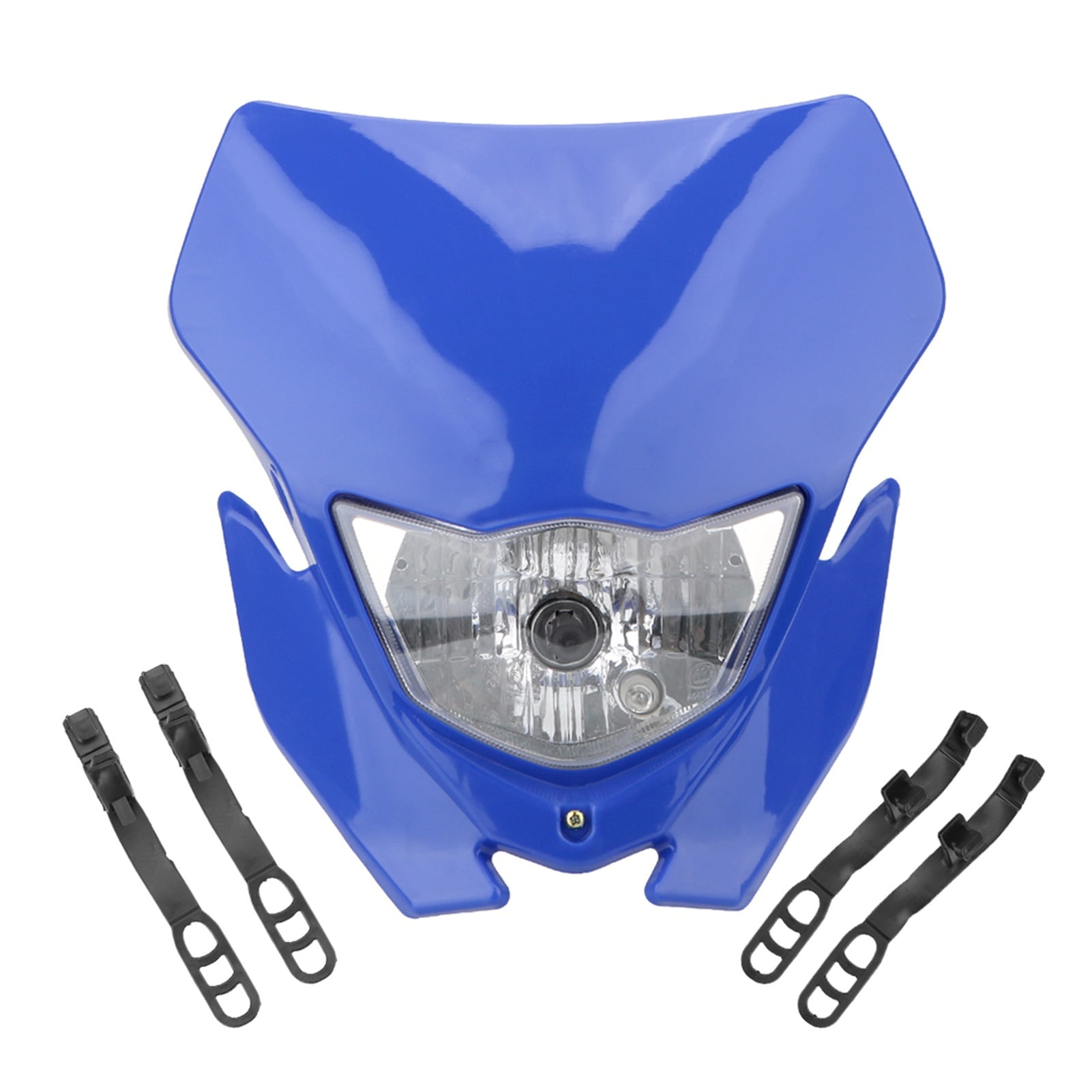 Motorcycle Headlight Fairing Motocross Supermotor Headlamp Universal ...