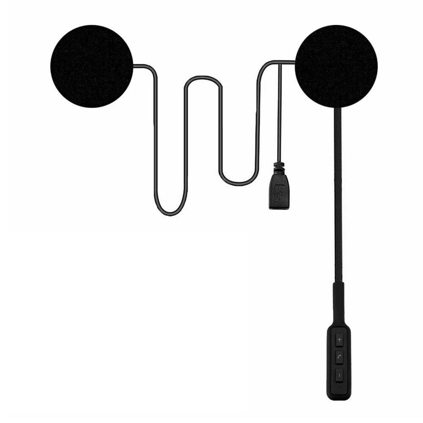 Motorcycle Headset Handsfree Stereo with Microphone Bluetooth ...