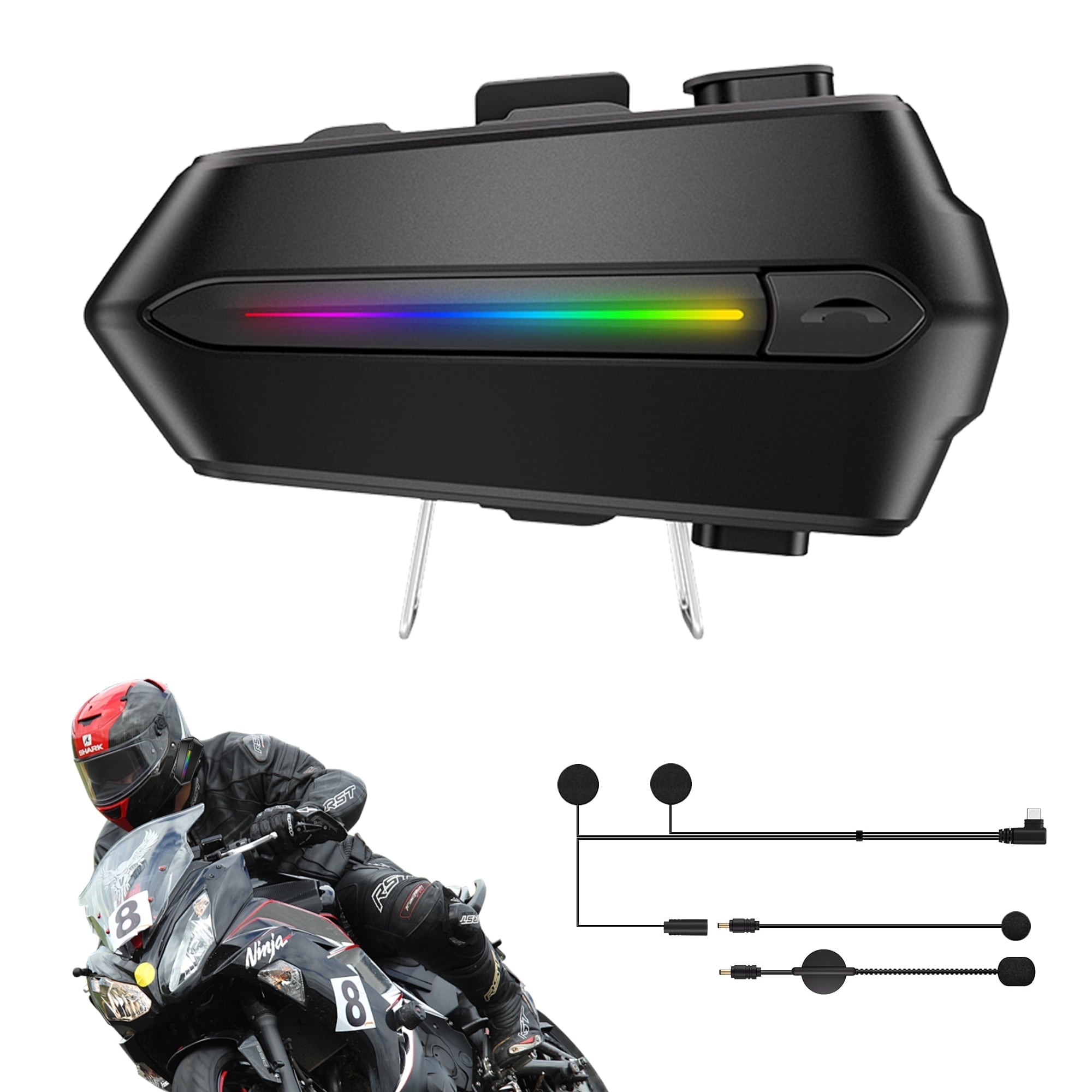 Motorcycle Headset,Motorcycle Headphones,Helmet Speakers,Automatic ...