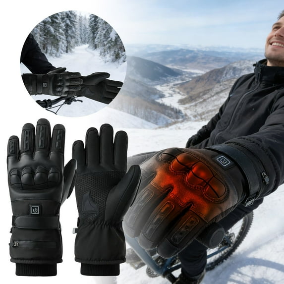 Motorcycle Heated For Cold Weather Riding Rechargeable Battery Powered ...