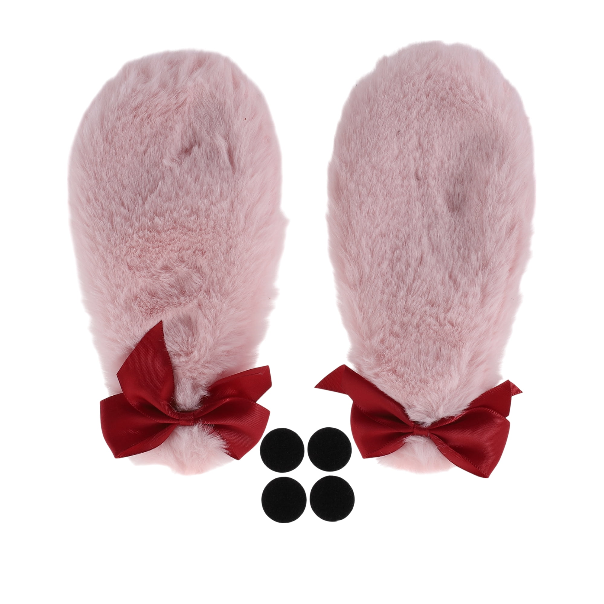 Motorcycle Helmet Accessories Decoration Rabbit Ears with Red Bow for ...