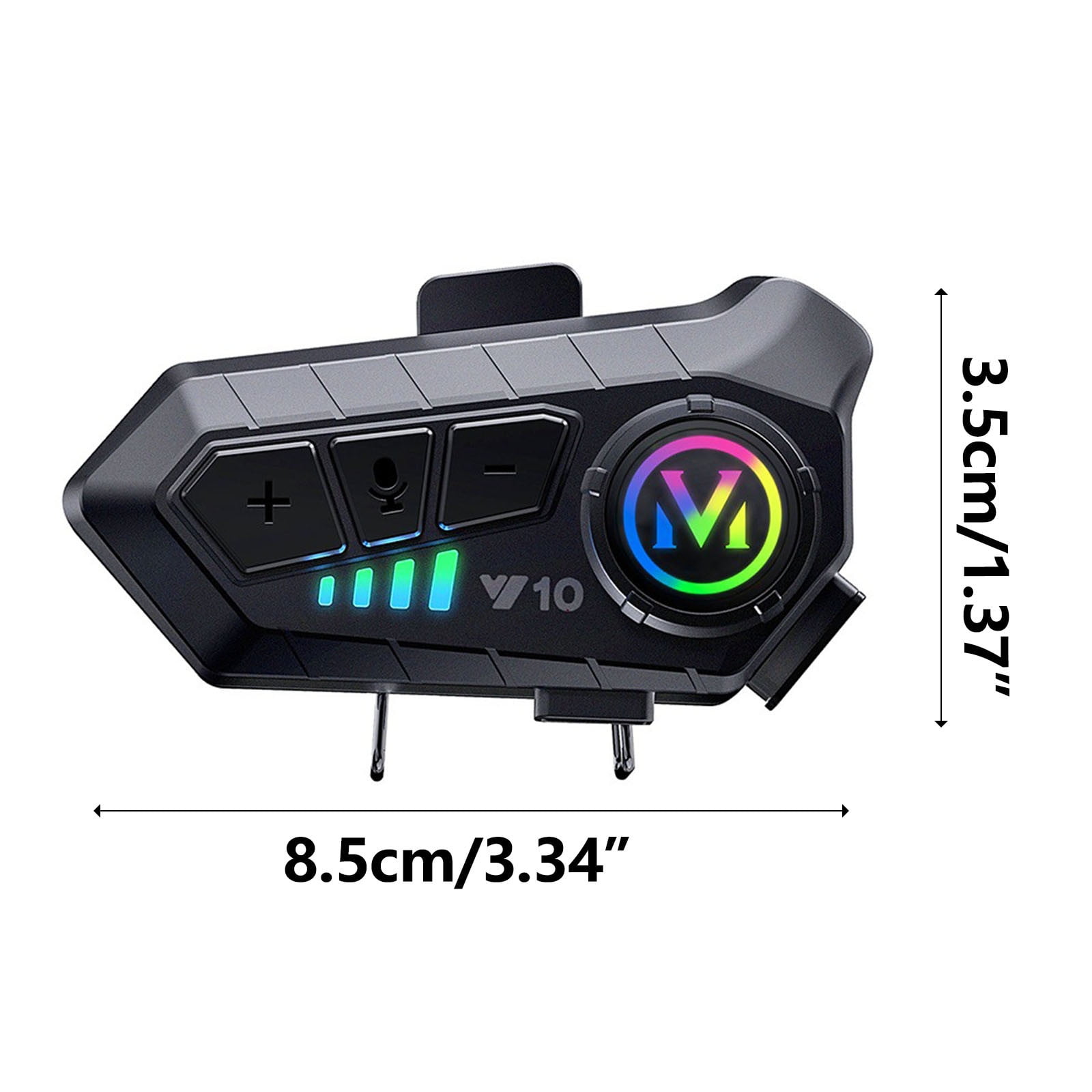 Motorcycle Helmet Bluetooth Headset 300meters 2 Riders Bluetooth Helmet ...