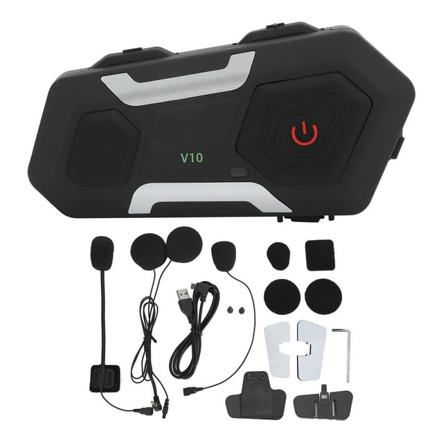 Motorcycle Helmet Bluetooth Intercom IP67 Waterproof Motorcycle Headset ...