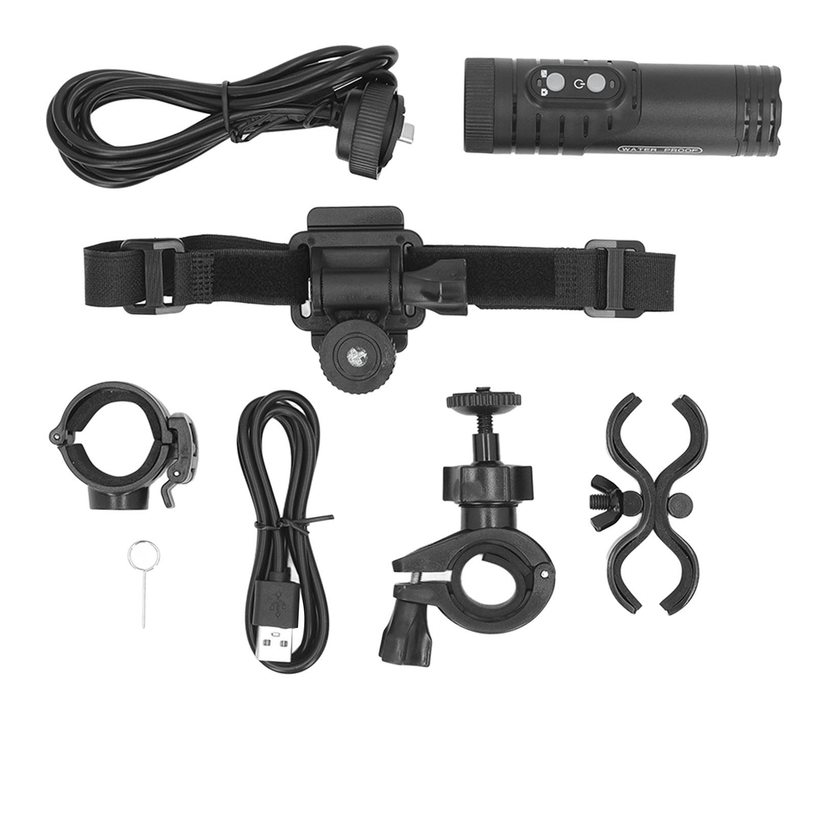 Motorcycle Helmet Camera HD 1080P Sports Action Camera 120 Degree Wide ...