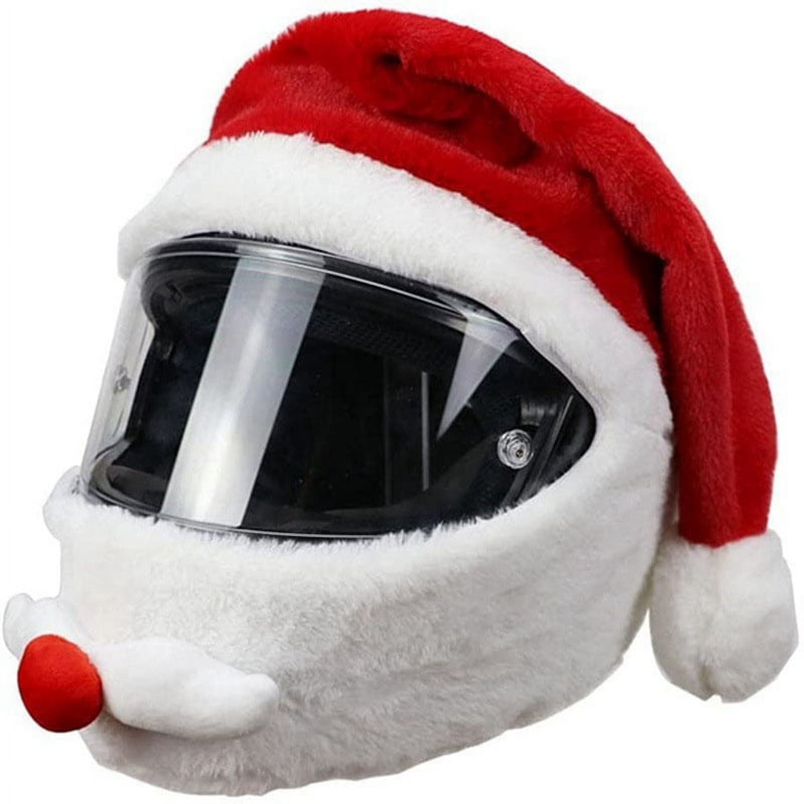 Motorcycle Helmet Cartoons Plush Helmet Protective Cover Helmet Full ...