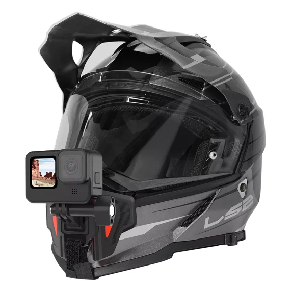 Motorcycle Helmet Chin Mount Strap for GoPro Hero 12/11/10/9 & Insta360 ...