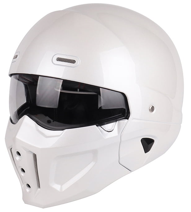 Motorcycle Helmet Four Seasons Helmet Combination Helmet Retro Biker's ...
