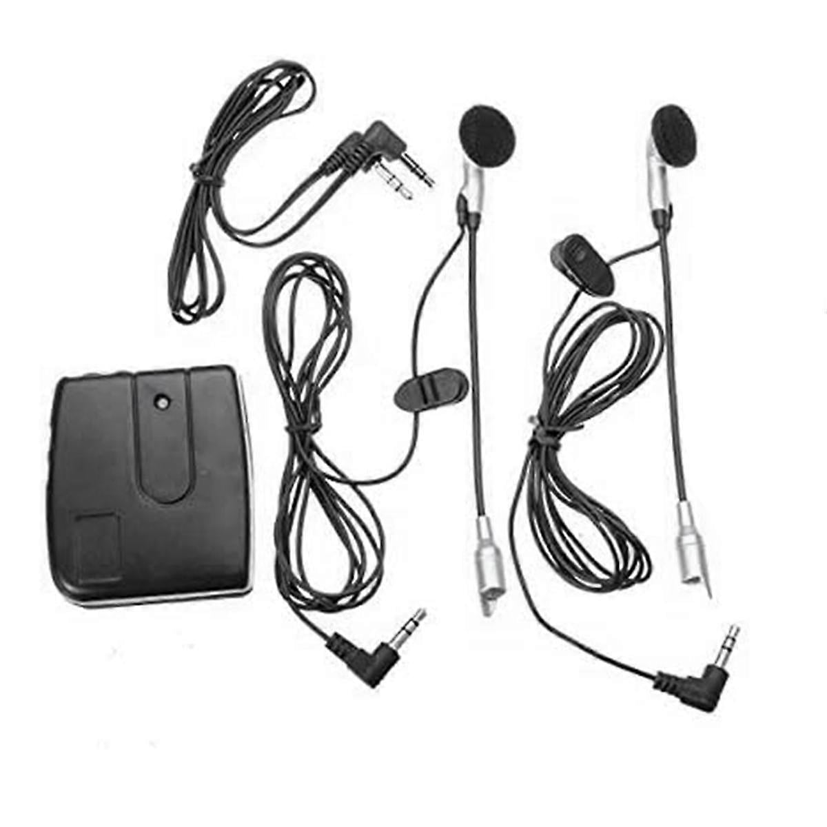 Motorcycle Helmet Front-To-Back Intercom Headset Modified Motorcycle ...